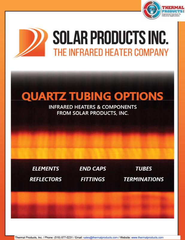 Quartz Tube Heaters - Thermal Products